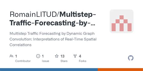 Github Romainlitudmultistep Traffic Forecasting By Dynamic Graph Convolution Multistep