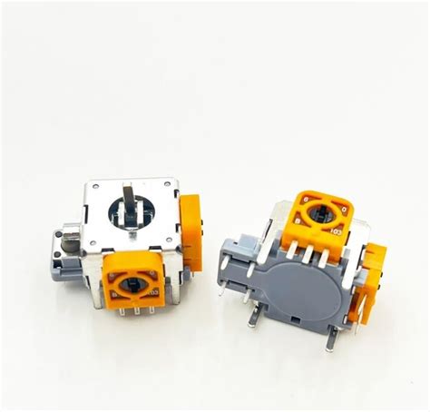 2pcs Metal Shaft 3d Analog Thumb Stick Sensor Joystick