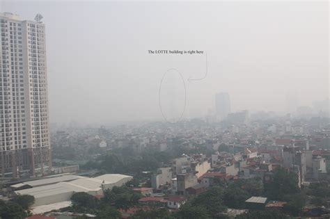 Hiram To Hanoi Smog And Pollution In Hanoi
