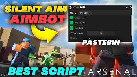 Arsenal Script GUI NO KEY YouTube