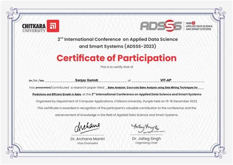 sanjay gamidi on linkedin adsss2023 datascience smartsystems research gratitude futurescope