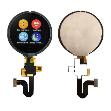 Inch IPS TFT LCD Display QSPI ST Round LCD Touchscreen Smart TFT LCD Display