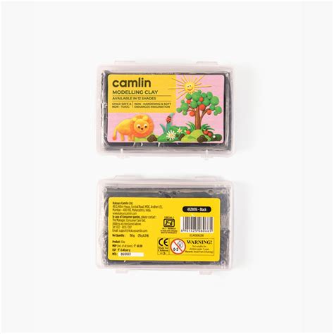 Camlin Modelling Clay 150 G Black