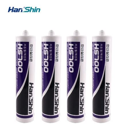 한신실리콘 한신 Hs700 외부용 렉산용 판넬용 실리콘 낱개판매투명백색흑색연흑색반투명 티몬