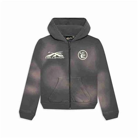 Hellstar New Pink And Grey Hoodie Official Hellstar Clothing