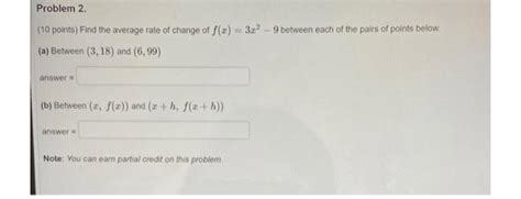 Solved Problem 1 10 Points A What Is The Average Rate