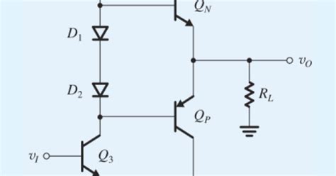 1227 Figure P1227 Shows A Class Ab Output Stage With A Common Emitter