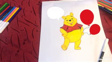 Draw The Poohرسم ويني الدبدوب مع الخطوات 🤩 Youtube
