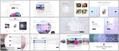 프리젠 테이션 디자인 벡터 템플릿 프리젠 테이션 슬라이드 전단지 추상 원 배너브로셔 커버 디자인을위한 다목적 템플릿 소셜 미디어 웹 배너 소셜 네트워크 사진 프레임