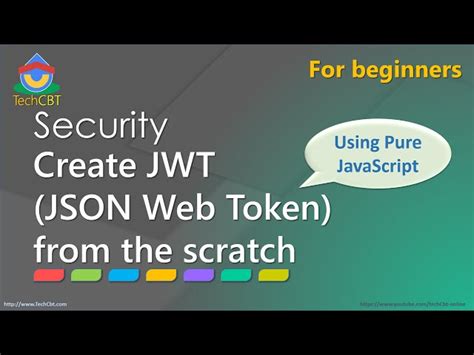Example Json Web Tokens With Vanilla Javascript Jonathanmh What Is Jwt