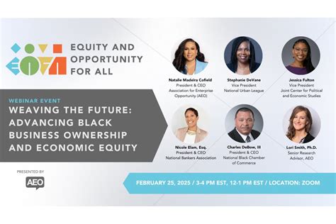 Joint Center Joins Association For Enterprise Opportunity Webinar On