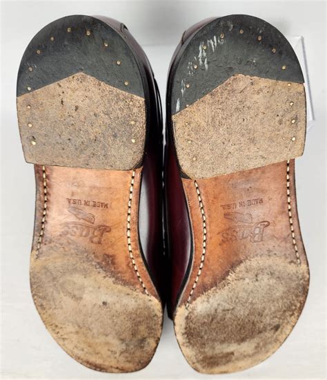 Gh Bass Mens Weejuns Layton Leather Kiltie Tassel Bur Gem