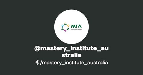 Mastery Institute Australia Linktree
