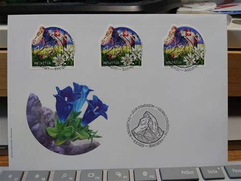 Combo Fdc Typisch Schweiz Voll Et Kaufen Auf Ricardo