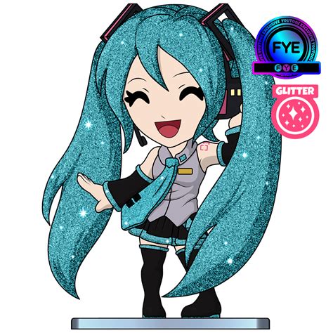 Glitter Hatsune Miku Youtooz Collectibles