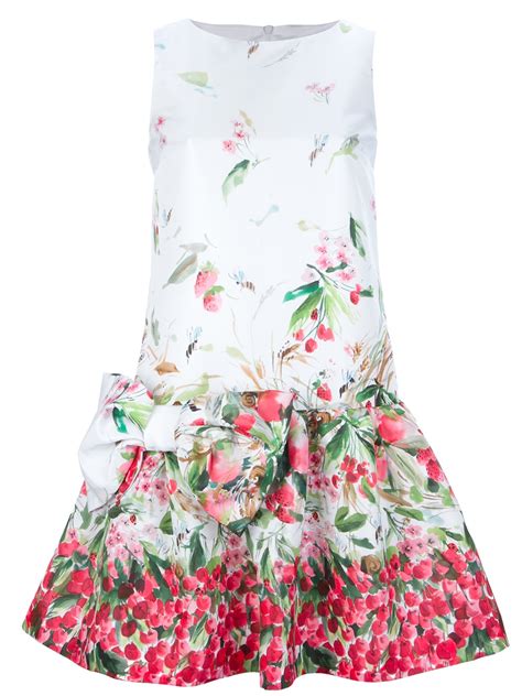 Red Valentino Bow Detail Dress Lyst
