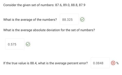 Solved Consider The Given Set Of Numbers Chegg Com
