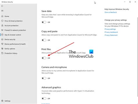 How To Enable Or Disable Print From Application Guard For Edge