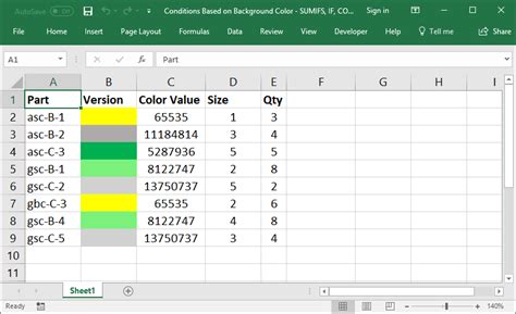 Formulas Based On Cell Color SUMIFS IF COUNTIF Etc TeachExcel Com
