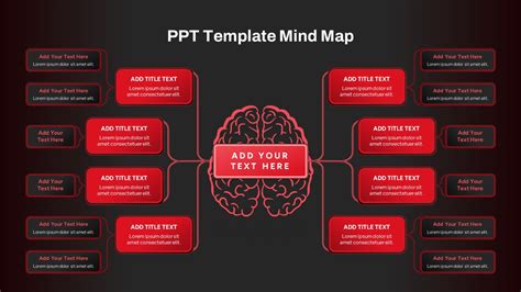 PPT Template Mind Map SlideBazaar