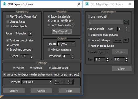 Solved How To Export To Obj With Mtl Correctly Autodesk Community