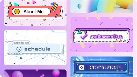 무료 트위치 패널 메이커 온라인으로 트위치 패널 만들기