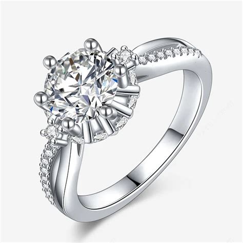 群镶六爪莫桑钻锆石交叉戒指钻石png免抠素材新图网 花瓣网