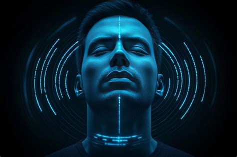 Focus Waves Thought Projection Subconscious Power Focus And Auditory Resonance Digital Face With