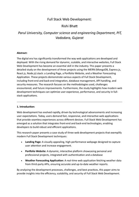 Pdf Full Stack Development Pdf Full Stack Development