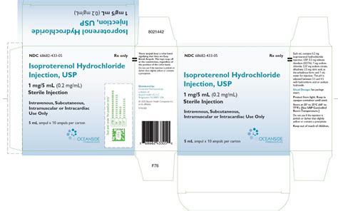 Isoproterenol Injection Fda Prescribing Information Side Effects And Uses