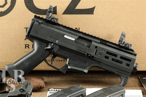 CZ Scorpion EVO 3 S2 Micro Pistol 9mm 4 Franklin Armory Binary Trigger