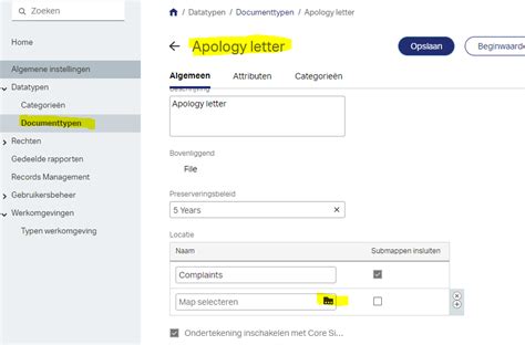 How To Configure A Default Documenttype On A Folder Within A Workspace