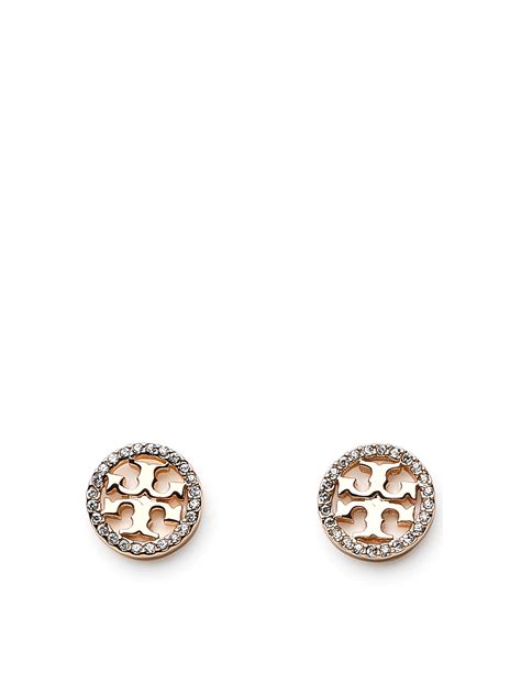 Tory Burch Miller Earrings In Gold Steel Gold Women 53422783