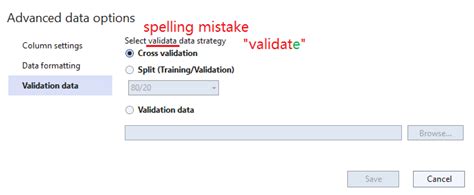 Word Validate Is Spelled Incorrectly On The Validation Data Tab · Issue 2533 · Dotnet