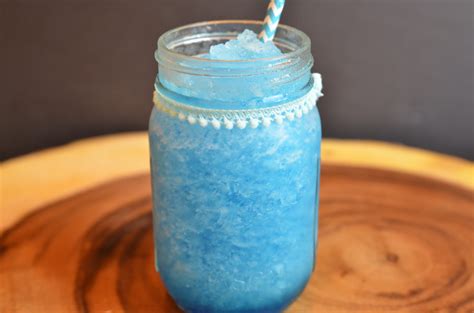 Blue Raspberry Slushie Sparkles To Sprinkles