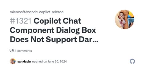 Copilot Chat Component Dialog Box Does Not Support Dark High Contrast Theme · Issue 1321