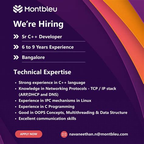 Montbleu Technologies Pvt Ltd On Linkedin C Cpp Ipc Networking Tcp Ip Embeddedc Oops