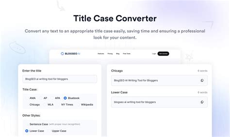 Title Case Converter Powered By Ai Blogseo Ai