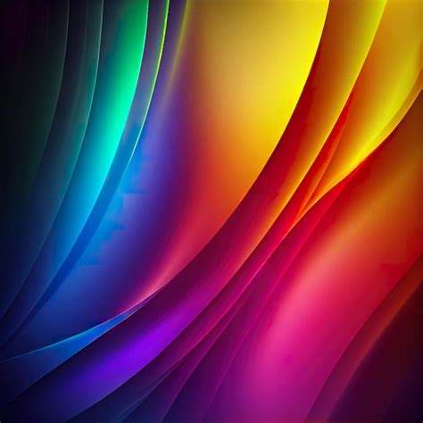 Premium Photo Abstract Wave Gradient Background Digital Illustration