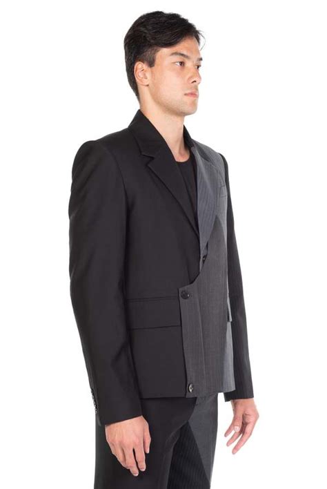 Feng Chen Wang Deconstructed Blazer Garmentory