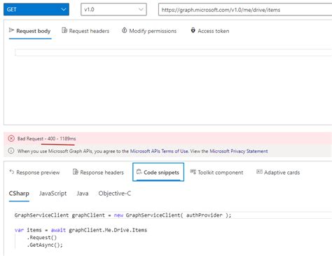 C Using MS Graph To Read Excel Contents Through Sharepoint Stack Overflow