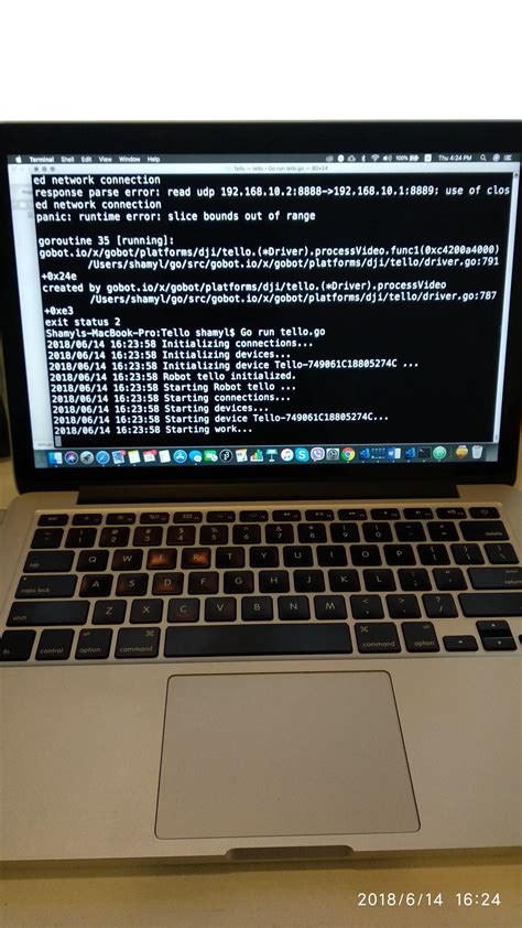 Gallery Flying Dji Tello With Go Programming Language