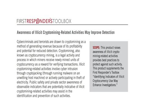 Awareness Of Illicit Cryptomining Related Activities May Improve Detection