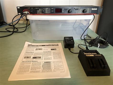 Lexicon Vortex Audio Morphing Multi Effects Processor Reverb