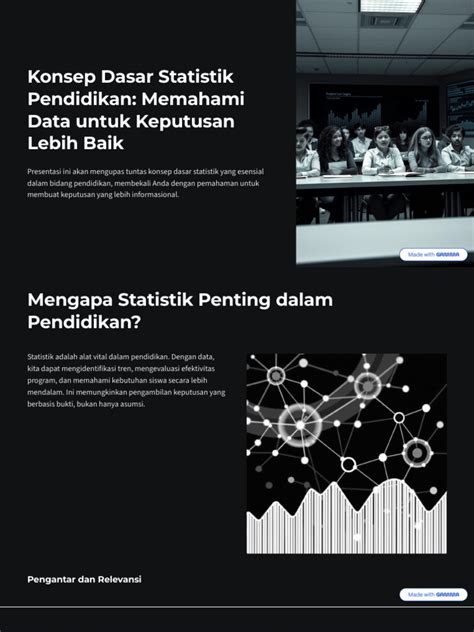 Konsep Dasar Statistik Pendidikan Memahami Data Untuk Keputusan Lebih