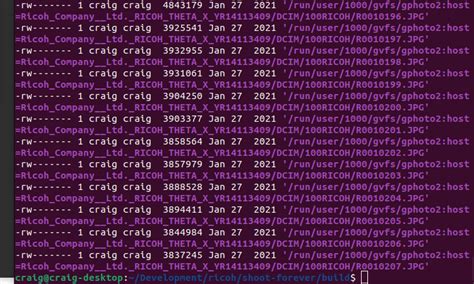 Z1 Usb Api Problem With Continuous Shooting Firmwares 2301 And 30