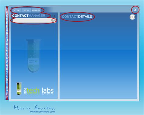 Build A Contact Manager In Flex With Zendamf Part One Layout From Photoshop To Flex