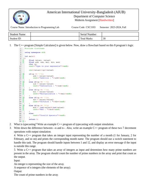 Assignment Midterm Ip Pdf