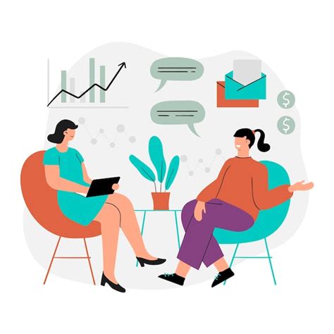 손으로 그린 비즈니스 전략 개념 무료 벡터