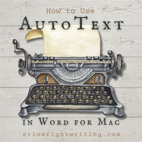 How To Use Autotext In Word For Mac Artofit